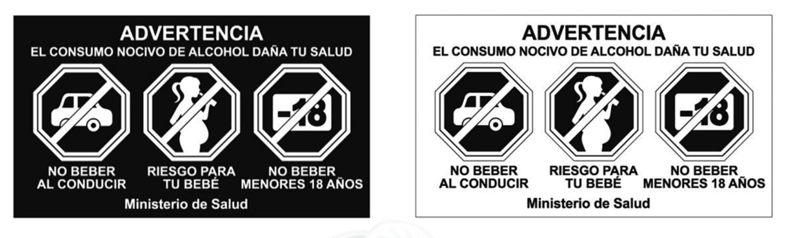 Chile – New labeling for alcoholic beverages with warning octagons as ...